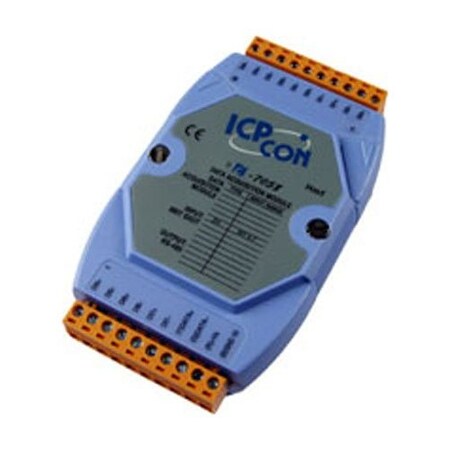 Icp Das 8 channel Isolated AC voltage Digital Input Module, 80 to 250 VAC Inputs I-7058_FG | Zoro